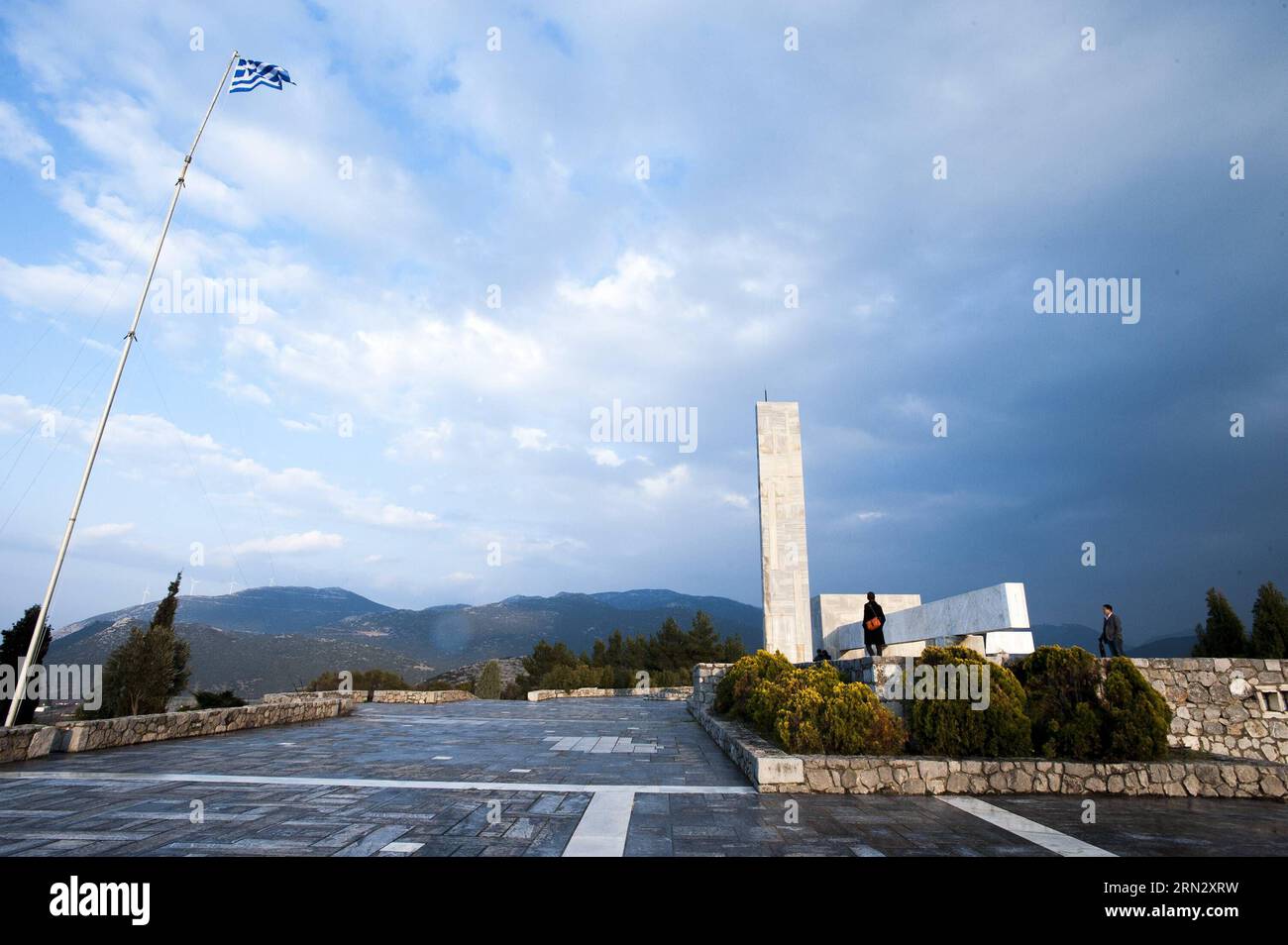 (150328)-- DISTOMO, 28 mars 2015 -- l'image prise le 14 mars 2015 ...