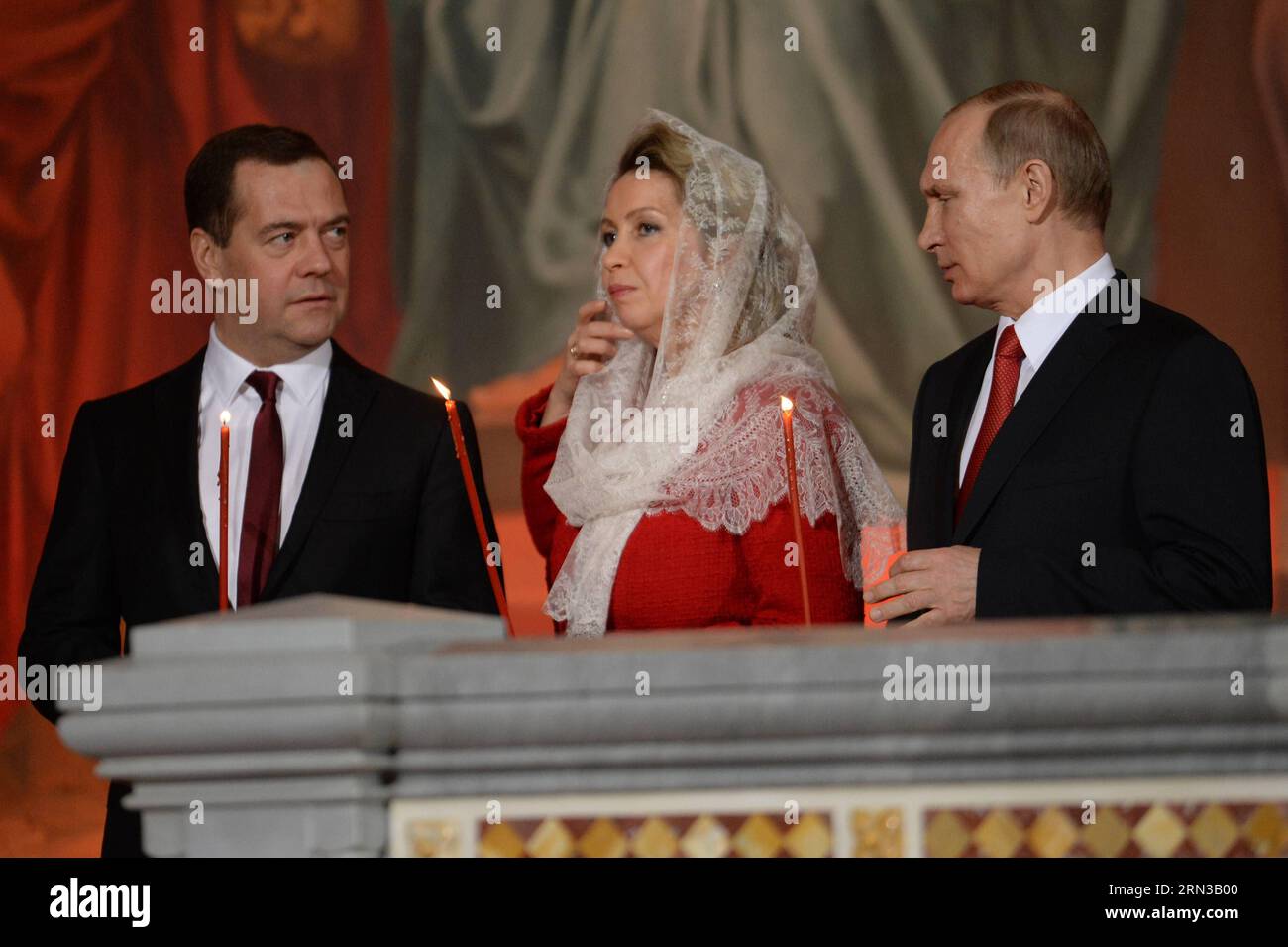 Vladimir poutine et sa femme Banque de photographies et d’images à ...
