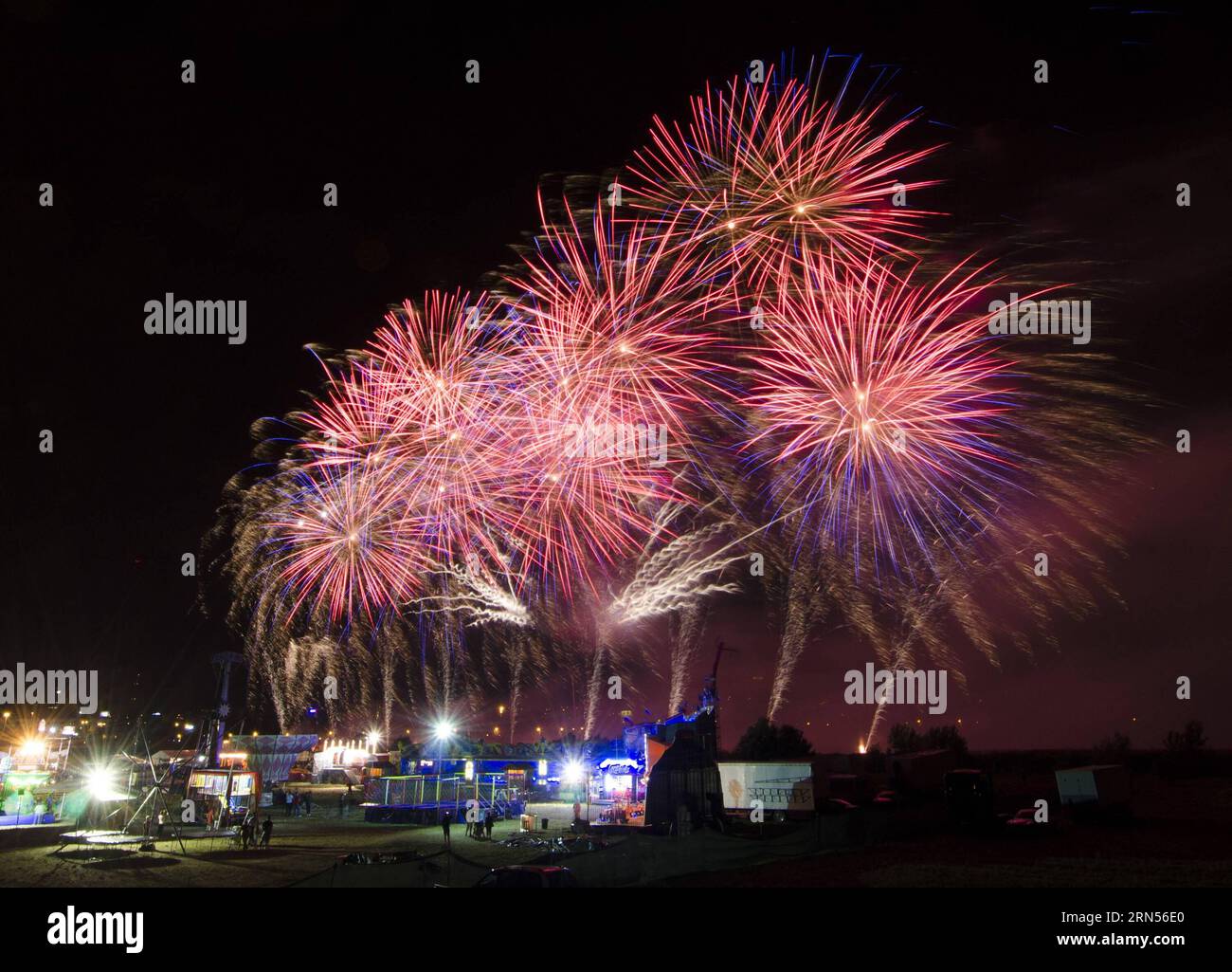Festival feux d'artifice zagreb Banque de photographies et d’images à ...