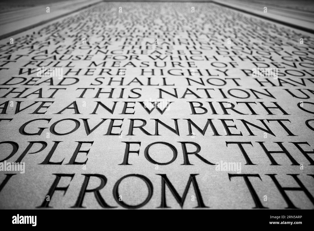 Inscription lincoln memorial Banque de photographies et d’images à ...