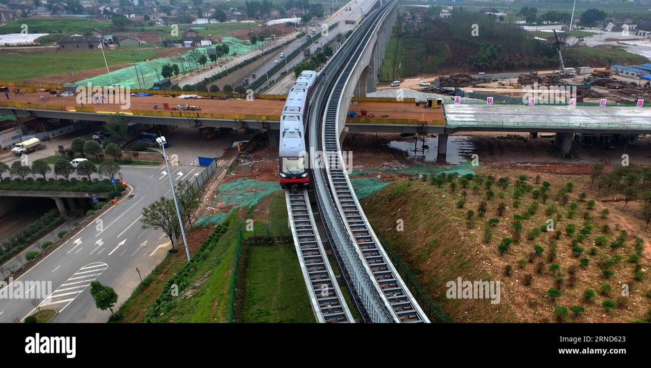 Changsha maglev Banque de photographies et d’images à haute résolution ...