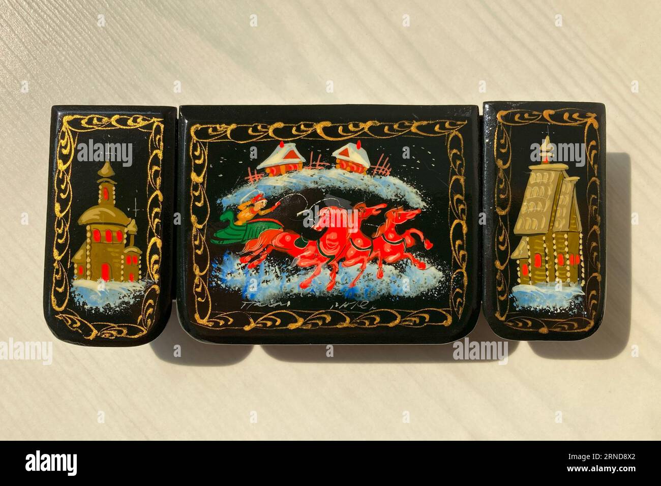 Palekh box Banque de photographies et d’images à haute résolution - Alamy