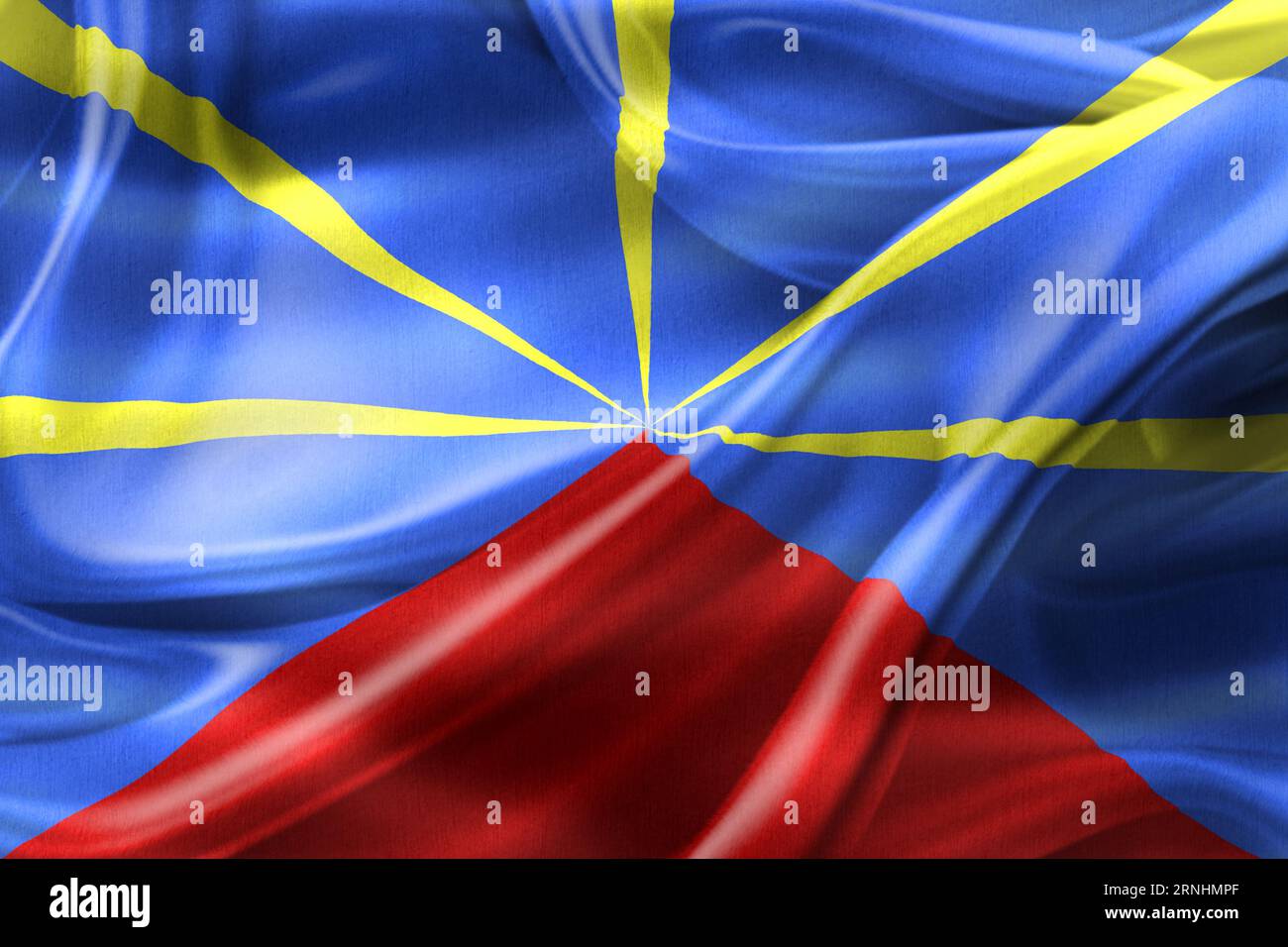 Drapeau officiel de la réunion Banque de photographies et d’images à ...