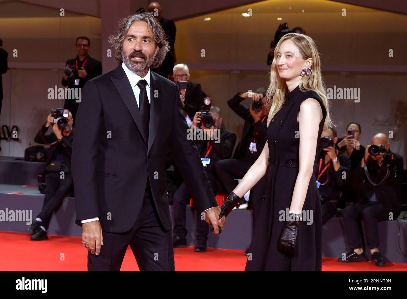 Saverio Costanzo und Alba Rohrwacher BEI der Premiere des Kinofilms ...