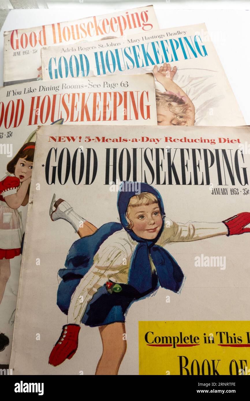 Usa magazine cover 1950s Banque de photographies et d’images à haute ...