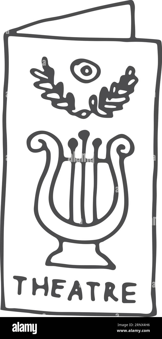 Program booklet Banque d'images noir et blanc - Alamy