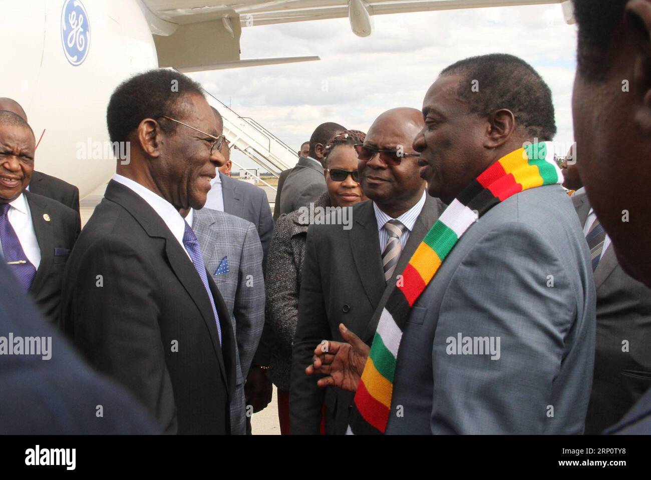 (180526) -- HARARE, Zimbabwe, 26 mai 2018 -- le président zimbabwéen ...