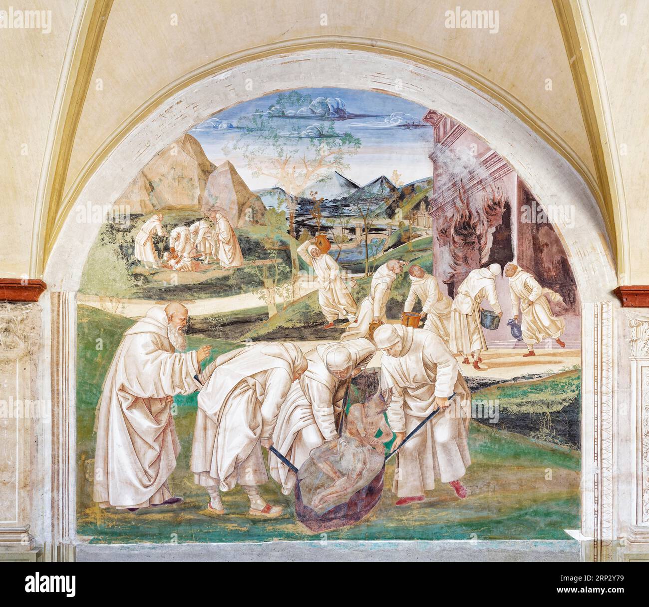 Fresque cycle de luca signorelli Banque de photographies et d’images à ...