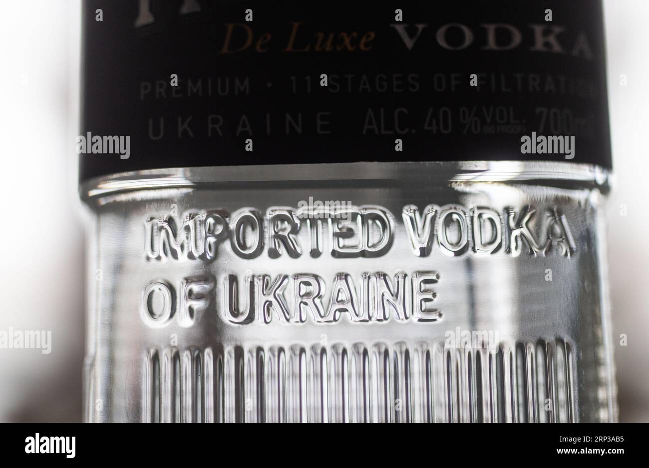 Vodka nemiroff de luxe Banque de photographies et d’images à haute ...