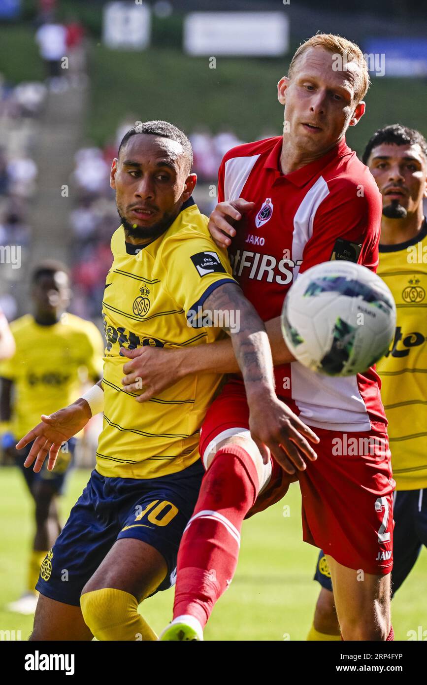 Bruxelles, Belgique. 03 septembre 2023. Loic Lapoussin de l'Union et ...