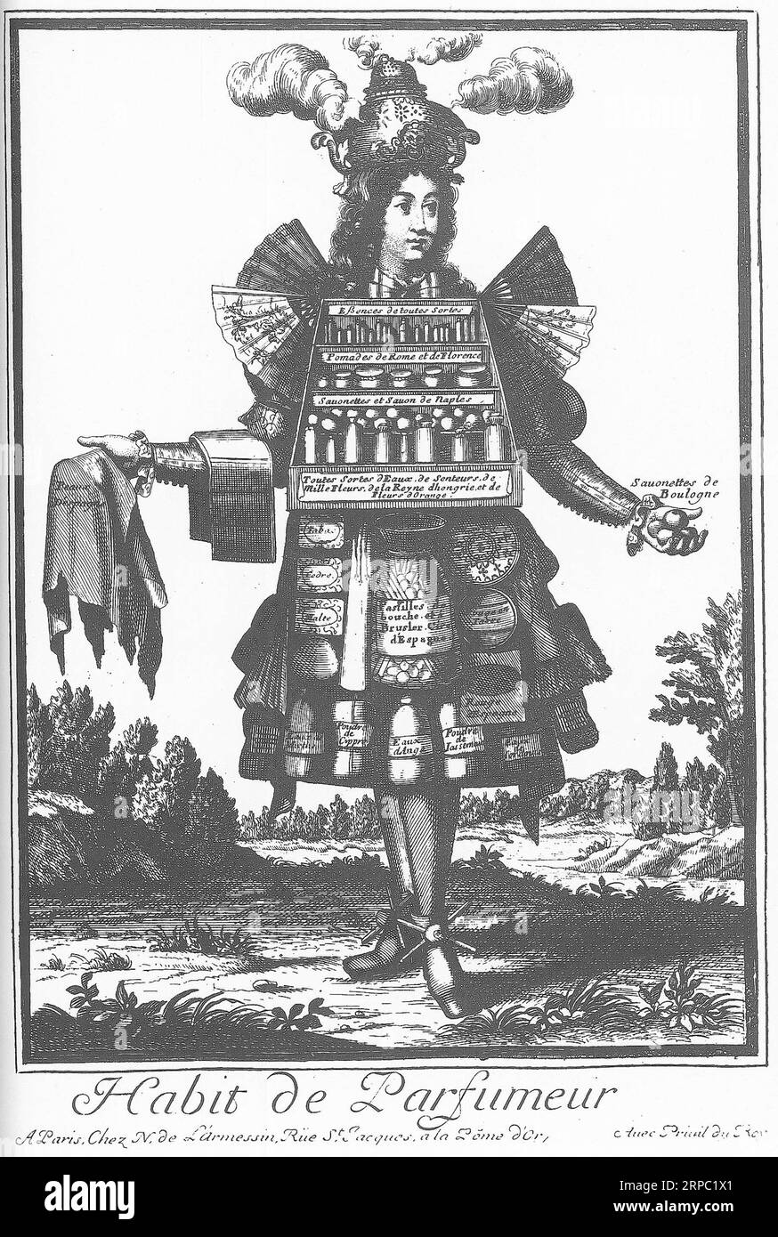 Nicolas de larmessin ii Banque d'images noir et blanc - Alamy