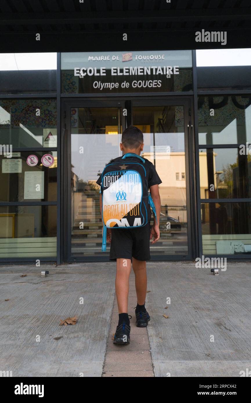 Toulouse, France. 04 septembre 2023. Conférence de presse de Jean-Luc Moudenc, maire de Toulouse ...