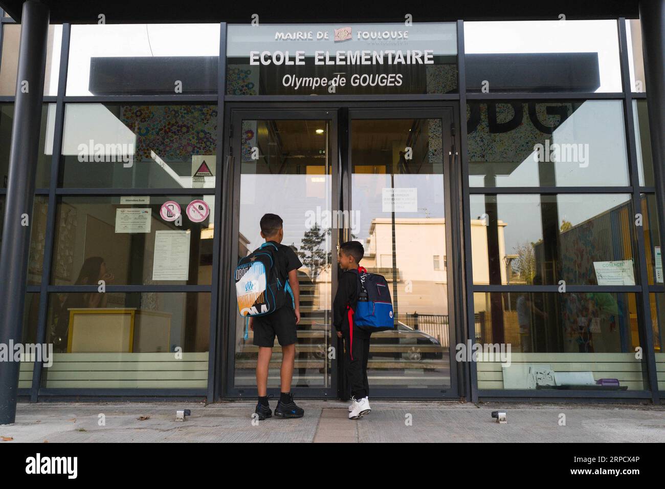 Toulouse, France. 04 septembre 2023. Conférence de presse de Jean-Luc Moudenc, maire de Toulouse ...