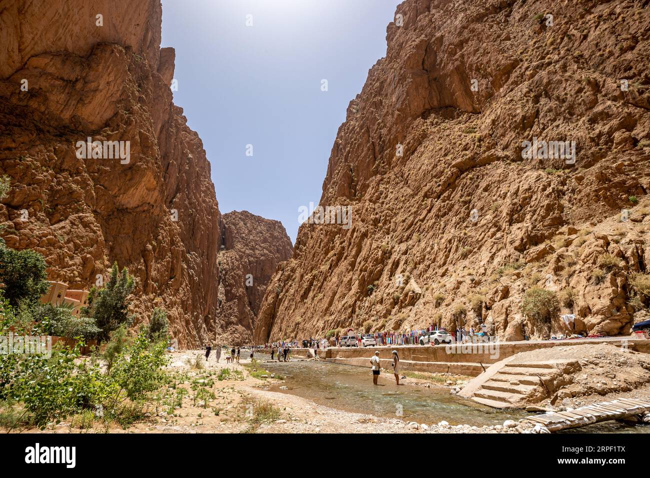 Gorges de todra, le maroc Banque de photographies et d’images à haute ...