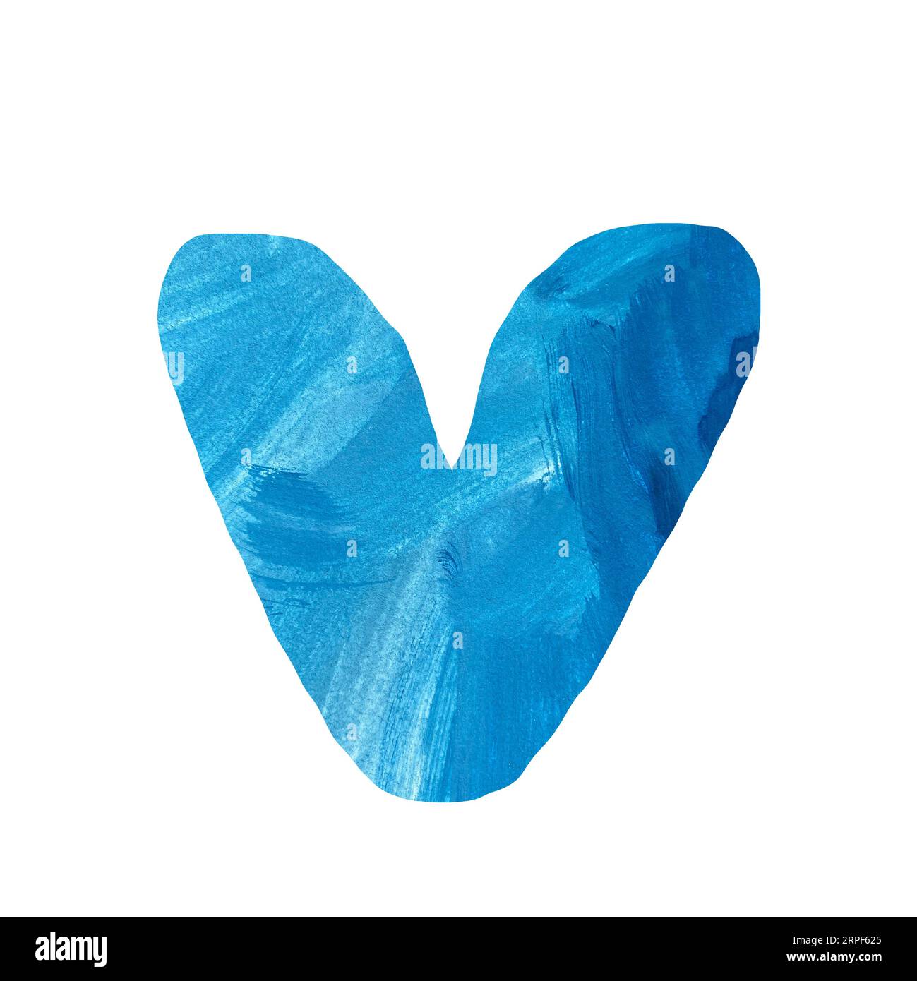 Lettre cursive majuscule v Banque de photographies et d’images à haute ...