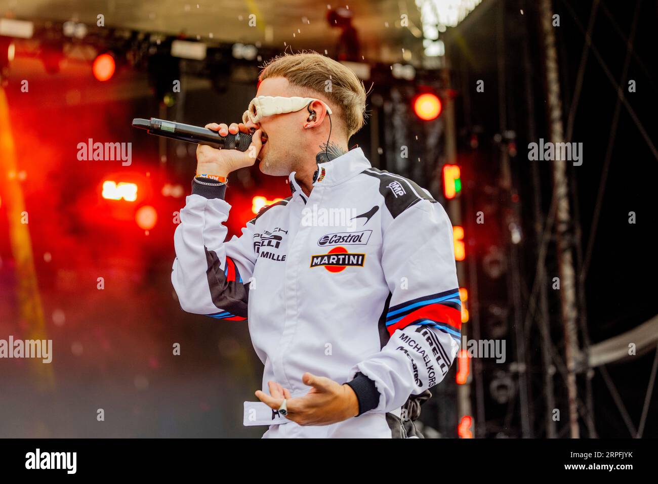 Hongrie 15 août 2023 Dzsúdló - Márton Juhász - en direct au Sziget ...