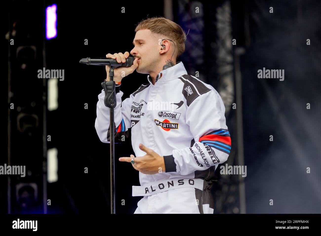 Hongrie 15 août 2023 Dzsúdló - Márton Juhász - en direct au Sziget ...