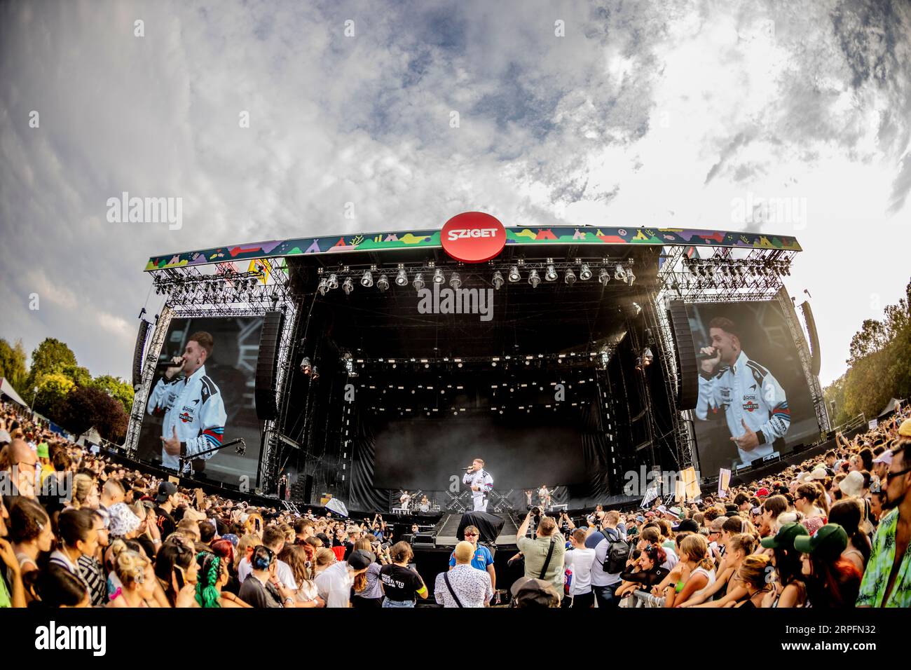 Hongrie 15 août 2023 Dzsúdló - Márton Juhász - en direct au Sziget ...