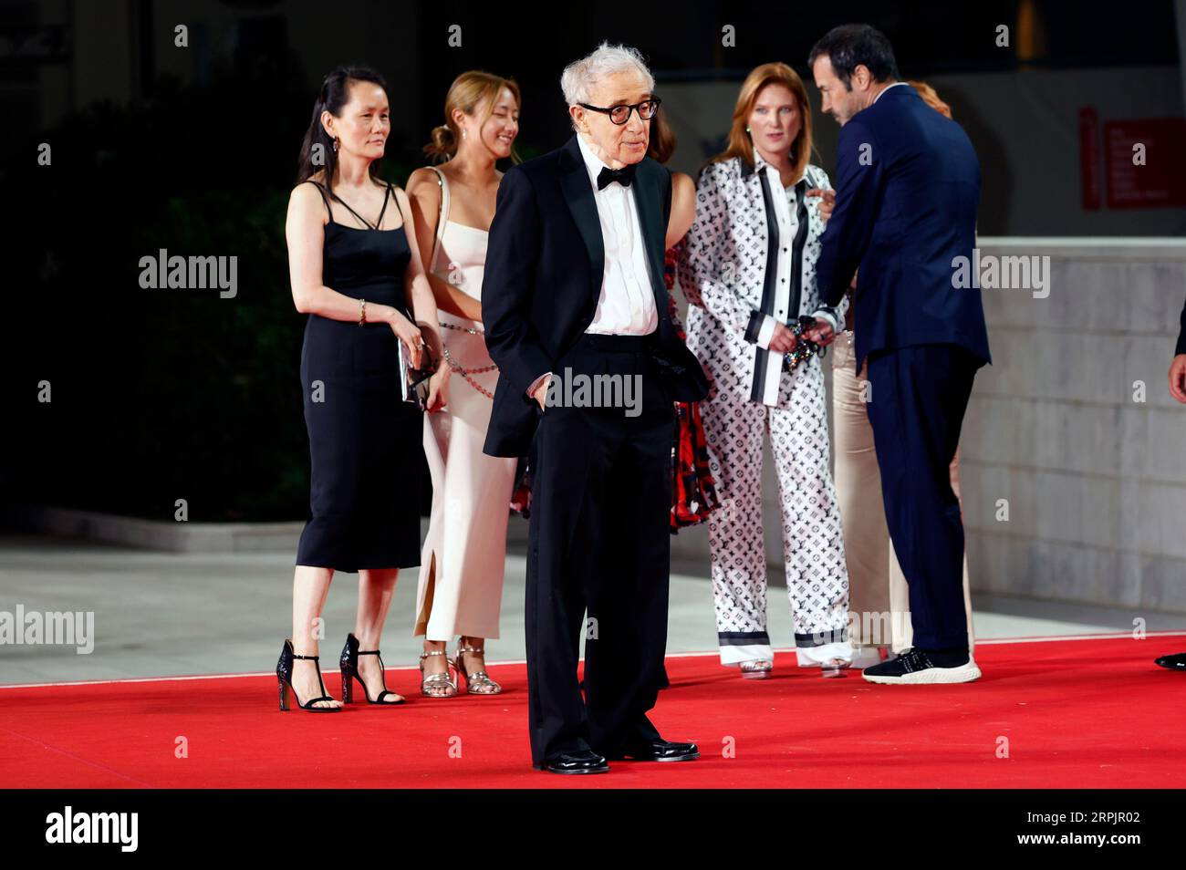 Soon-Yi Previn, Bechet Allen und Woody Allen BEI der Premiere des ...