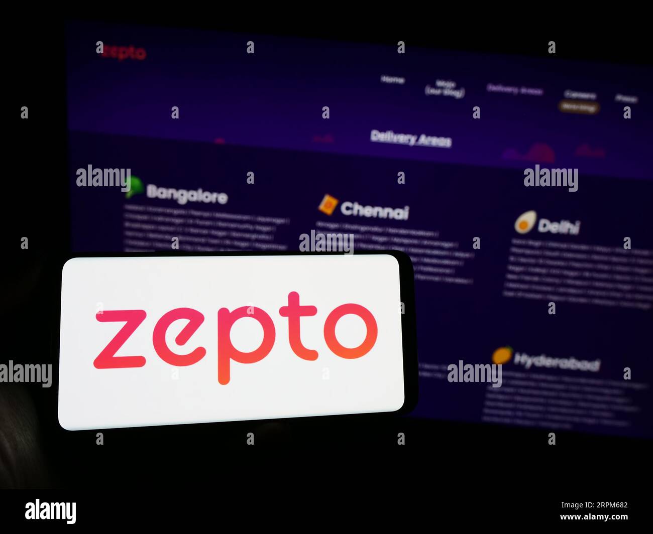 Logo zepto Banque de photographies et d’images à haute résolution - Alamy