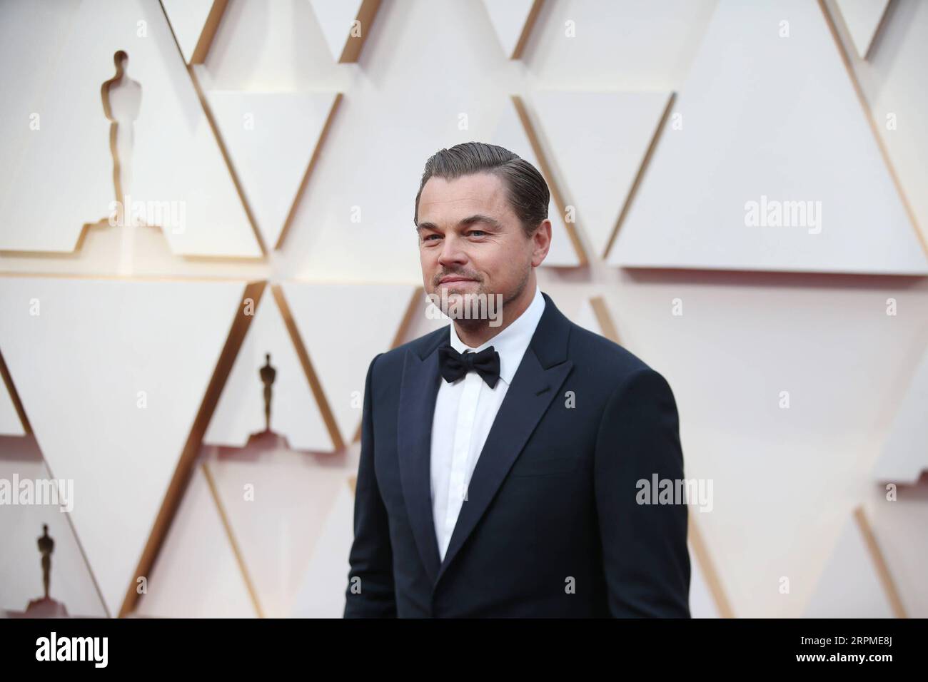 200210 -- LOS ANGELES, le 10 février 2020 -- Leonardo DiCaprio arrive ...