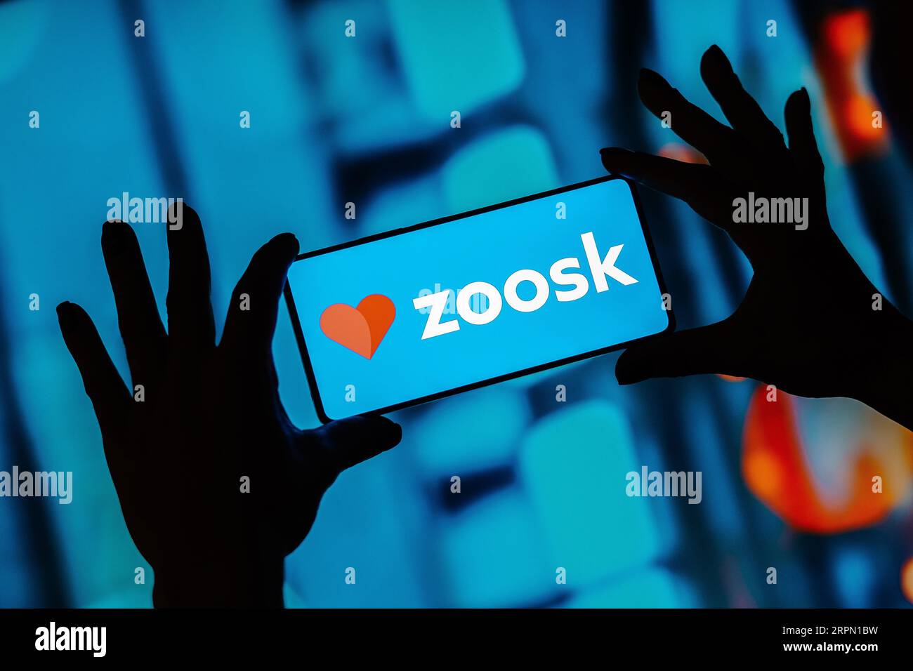 Zoosk logo Banque de photographies et d’images à haute résolution - Alamy