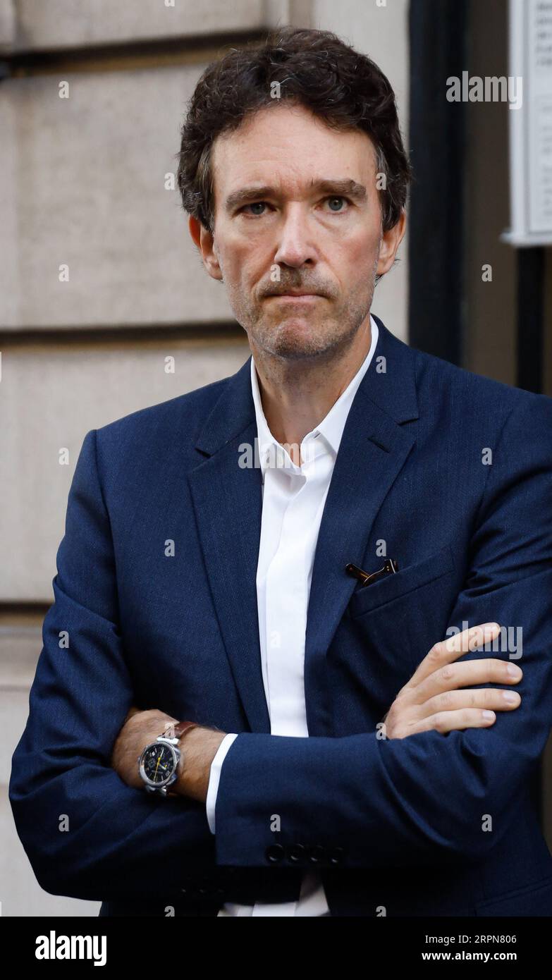 PDG de LVMH Holding Company, Antoine Arnault pose pour une photographie ...