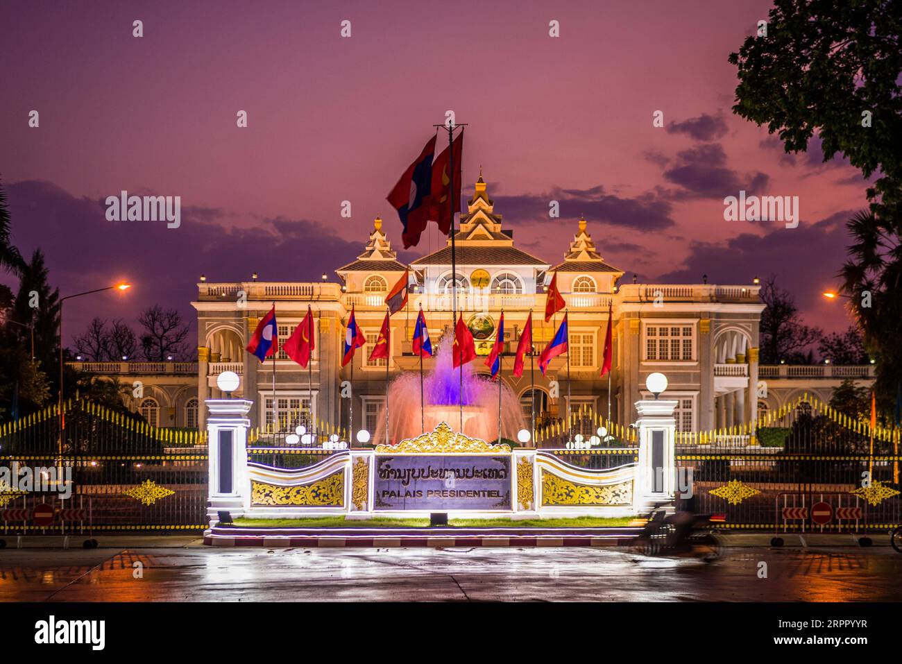 200323 -- VIENTIANE, le 23 mars 2020 -- une photo prise le 23 mars 2020 ...
