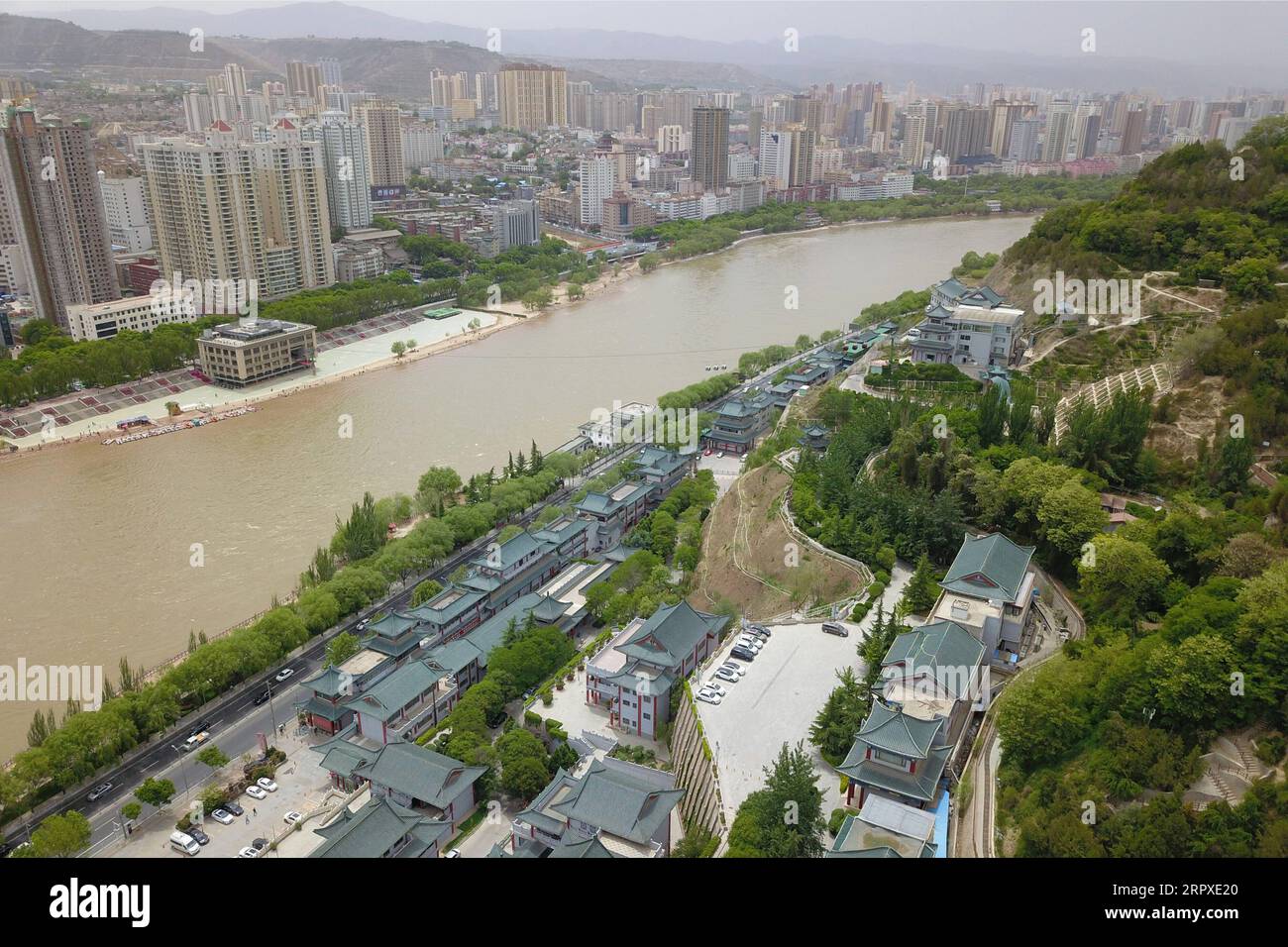 200519 -- LANZHOU, le 19 mai 2020 -- une photo aérienne prise le 18 mai ...