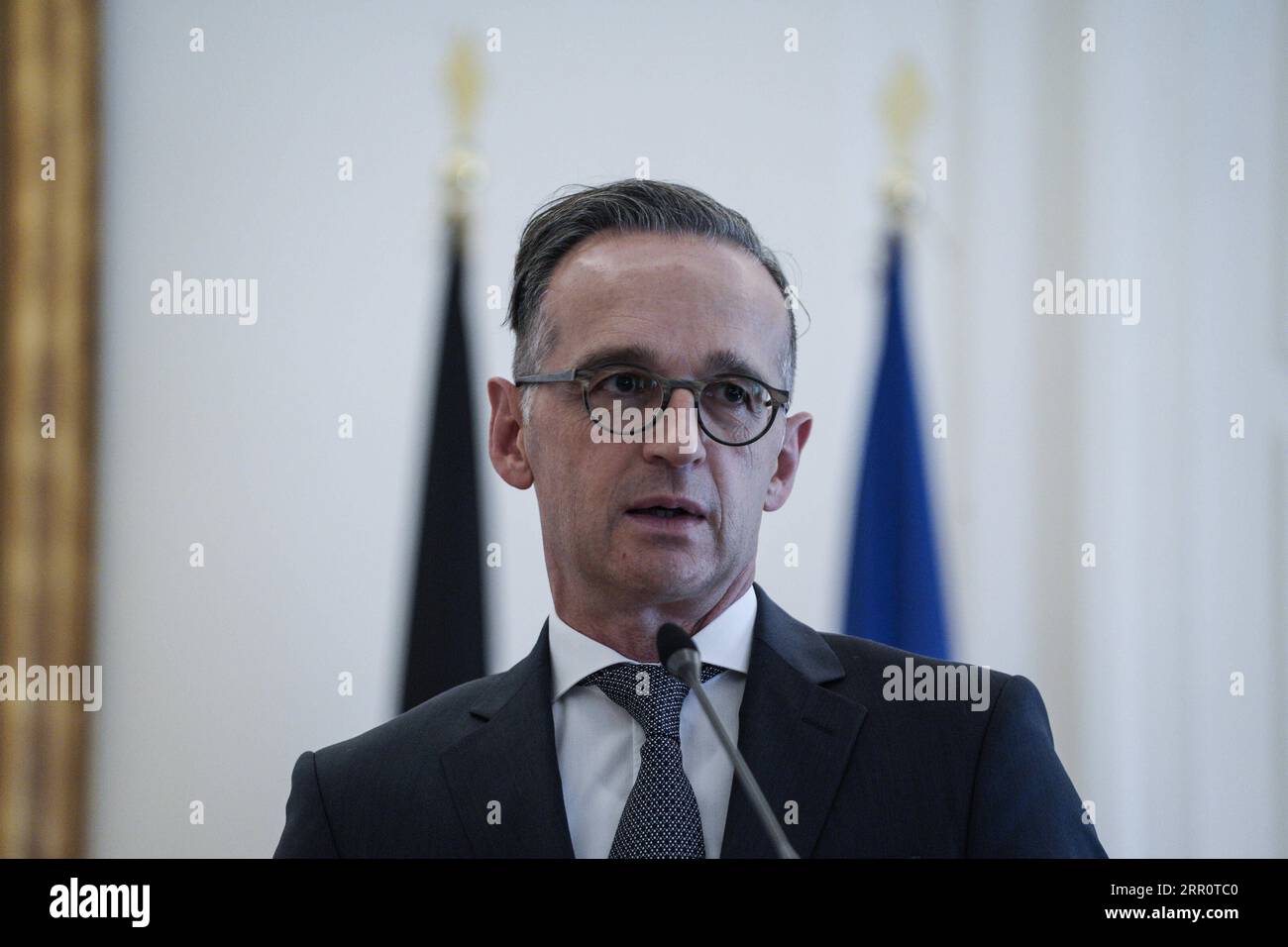 200826 -- ATHÈNES, le 26 août 2020 -- le ministre allemand des Affaires ...