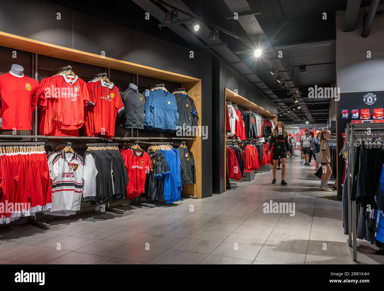 Lancashire manchester united football club visite du stade old trafford ...