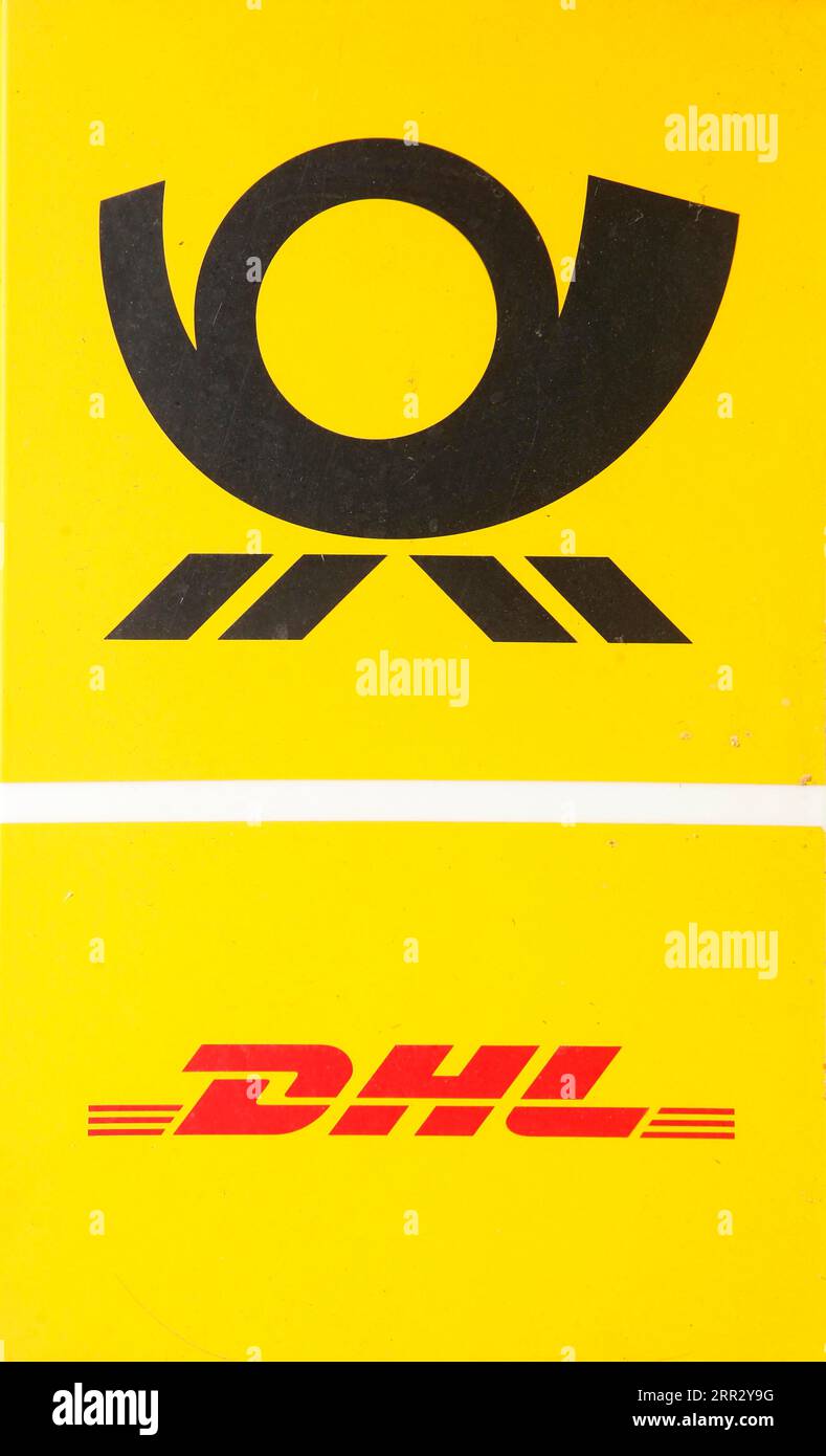 Le logo de deutsche post Banque de photographies et d’images à haute ...