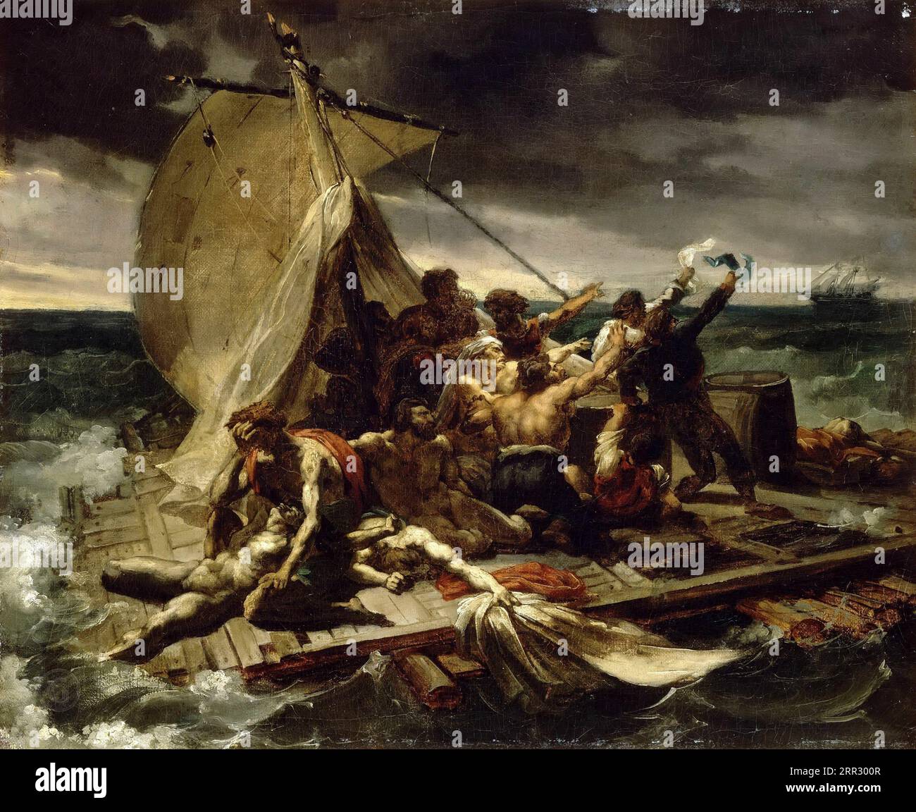 Théodore Géricault -- observation du lointain Argus, premier croquis ...