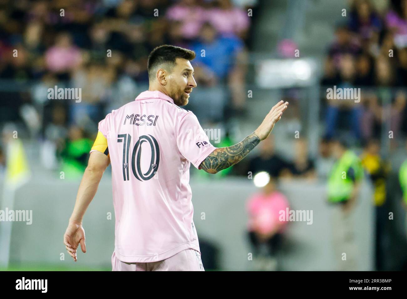 Lionel Messi (10) d'Inter Miami en action lors d'un match de football ...
