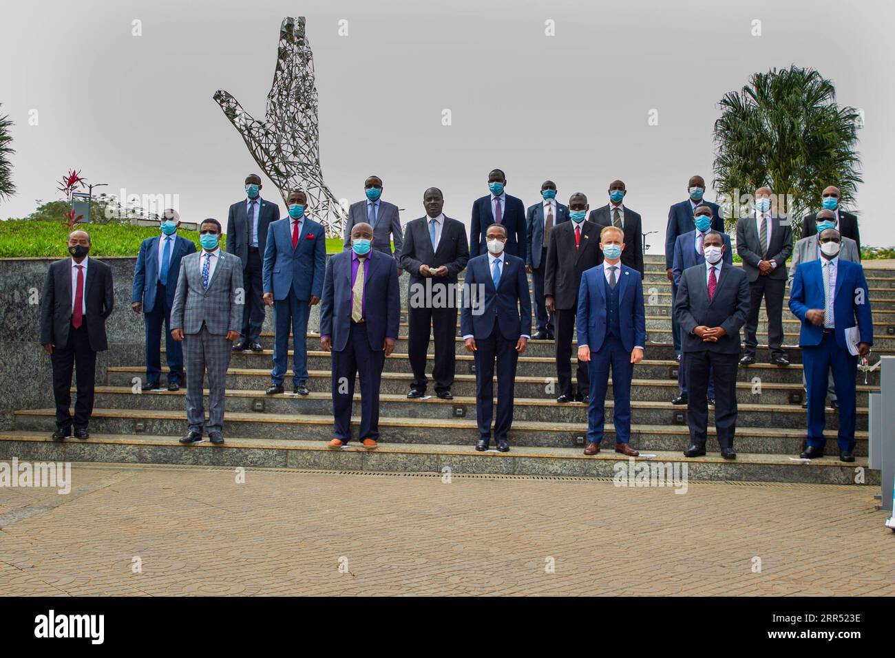 201219 -- KIGALI, le 19 décembre 2020 -- les ministres de la Défense et ...