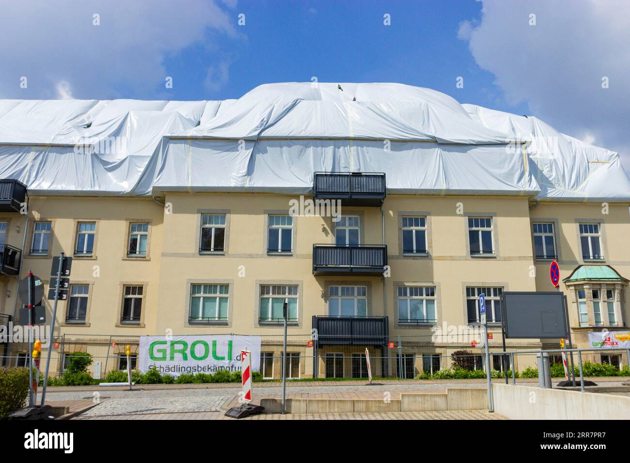 Un immeuble d'appartements à Bannewitz a une infestation massive de ...