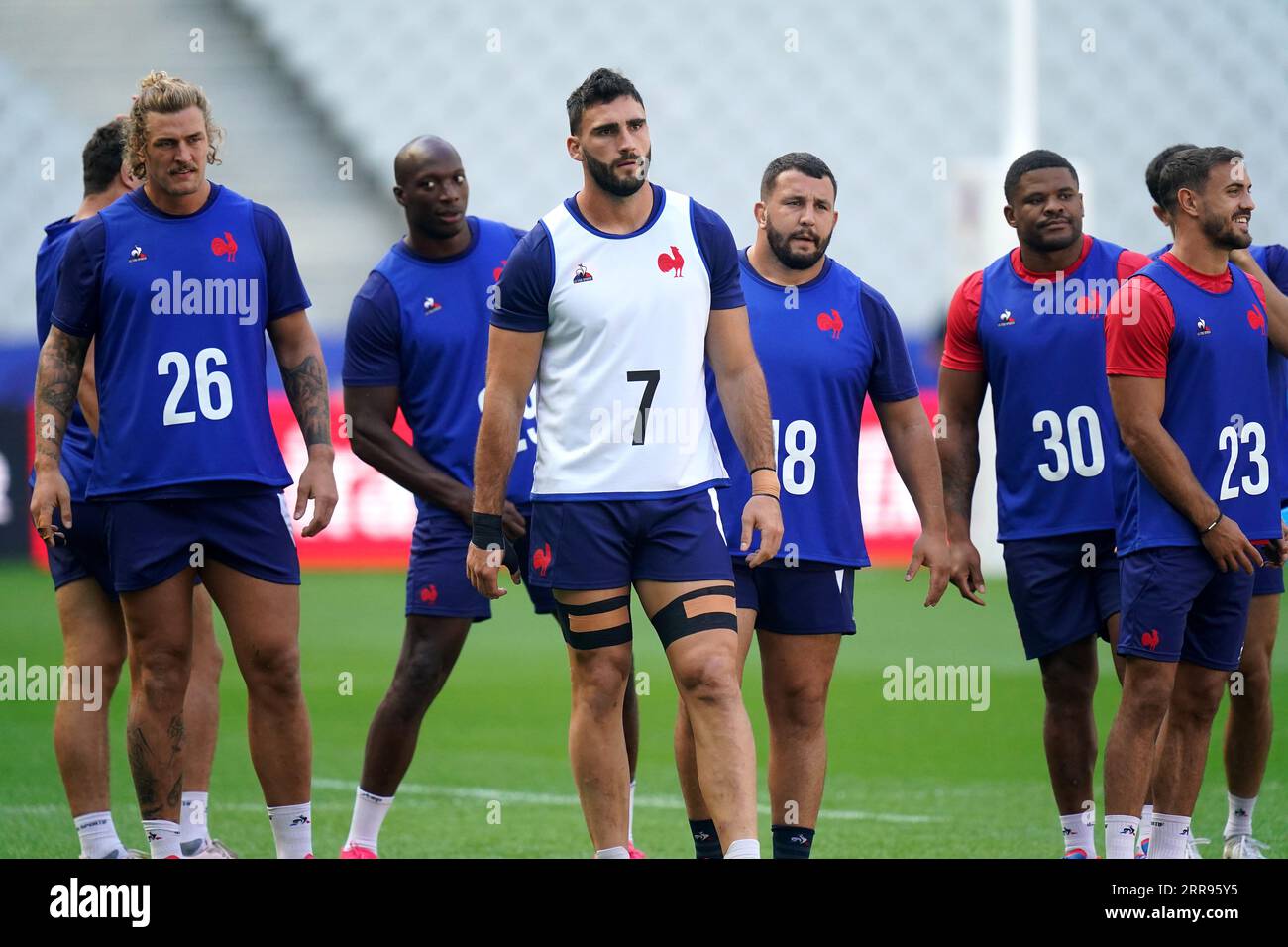 Le Français Charles Ollivon (au centre) lors de la course par équipes ...