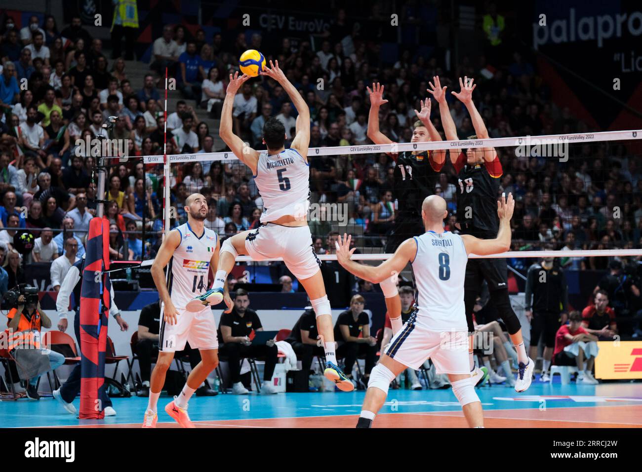 Alessandro Michieletto d’Italie en action lors du dernier jour 8 de l ...