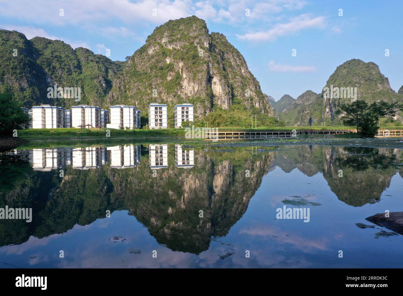 211230 -- NANNING, 30 décembre 2021 -- une photo aérienne prise le 2 septembre 2021 montre une ...