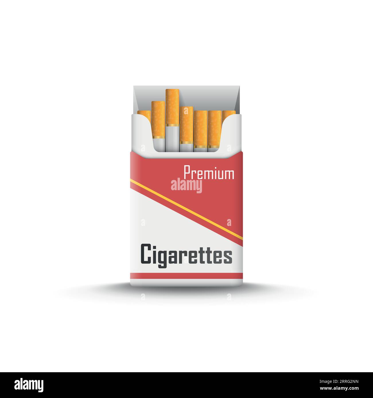 Boite à tabac ronde Banque d'images vectorielles - Alamy