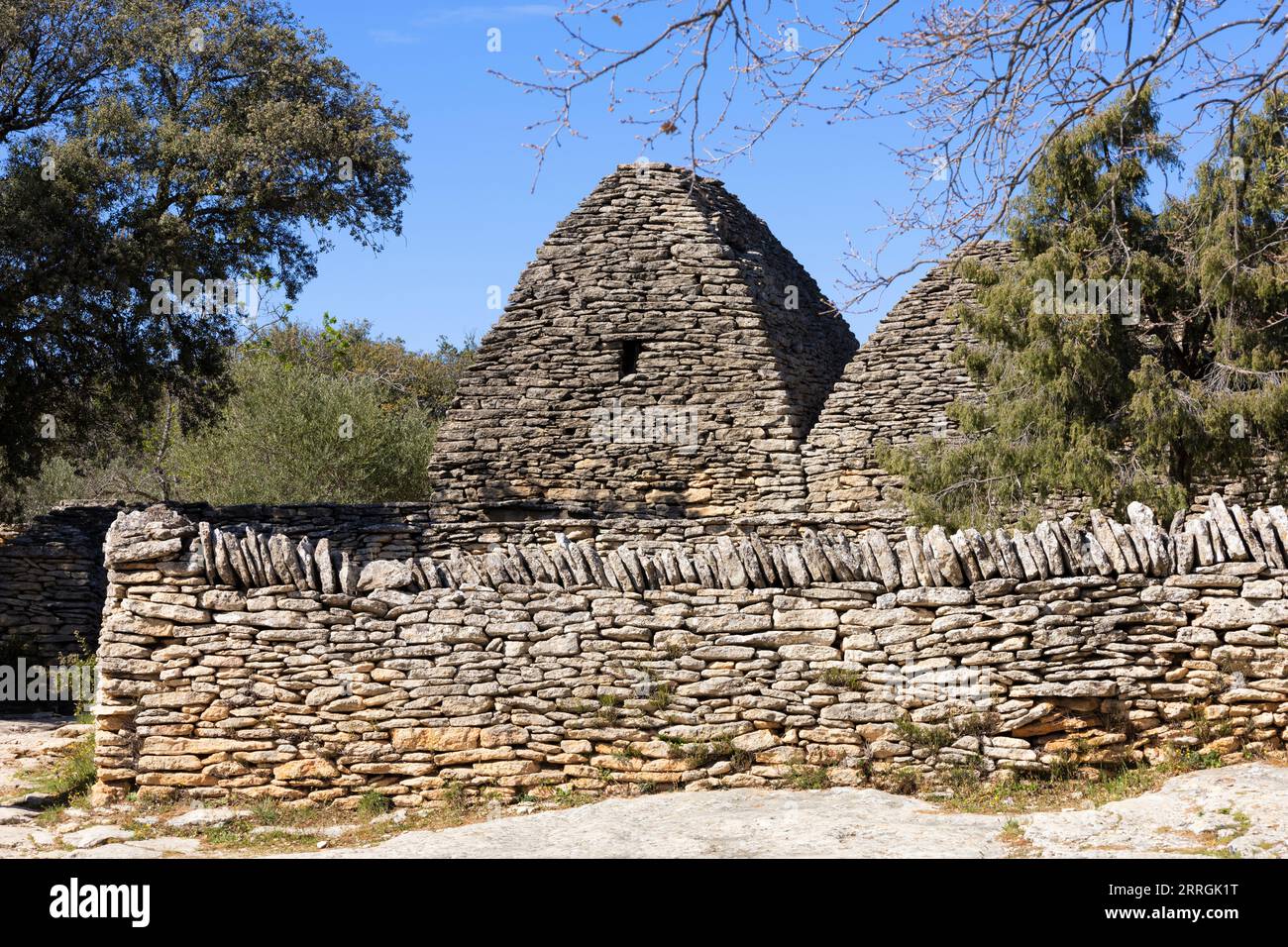 Bories village Banque de photographies et d’images à haute résolution ...