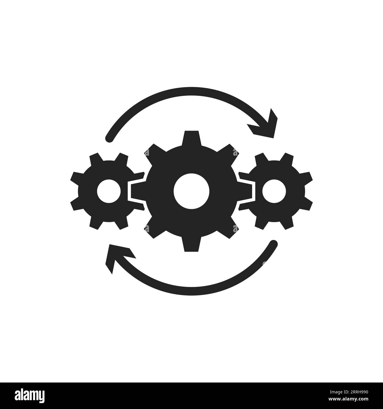 Fonctionnement des machines Banque d'images détourées - Alamy