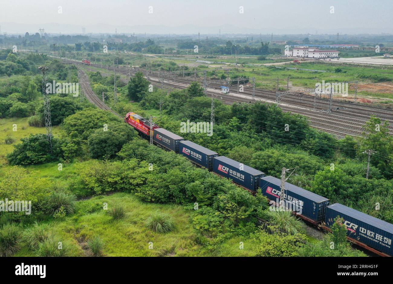 220630 -- CHENGDU, 30 juin 2022 -- une photo aérienne prise le 30 juin ...