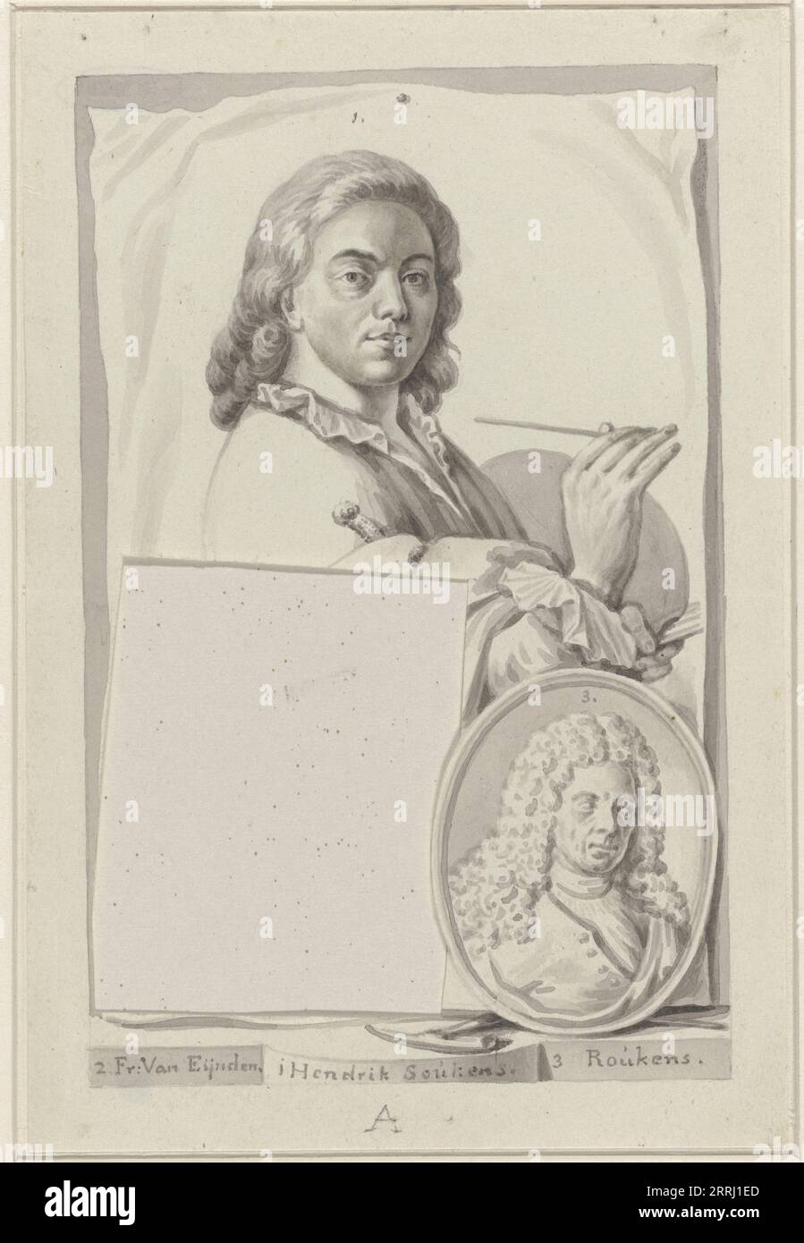 Portraits de Hendrik Soukens et Roukens, 1757-1819. Un portrait de ...