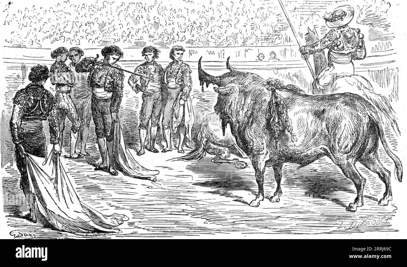 'L'Espada ; Notes sur l'Espagne', 1875. De, 'Illustrated Travelss' de H ...