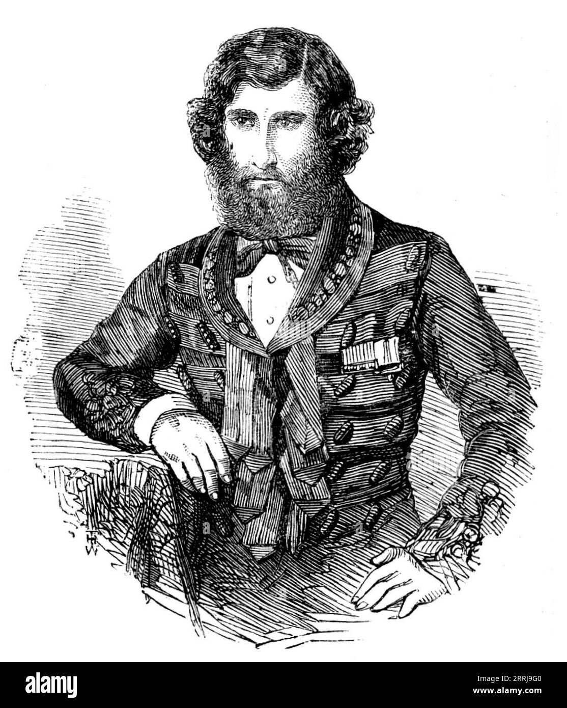 Assister le commandement Banque d'images noir et blanc - Alamy