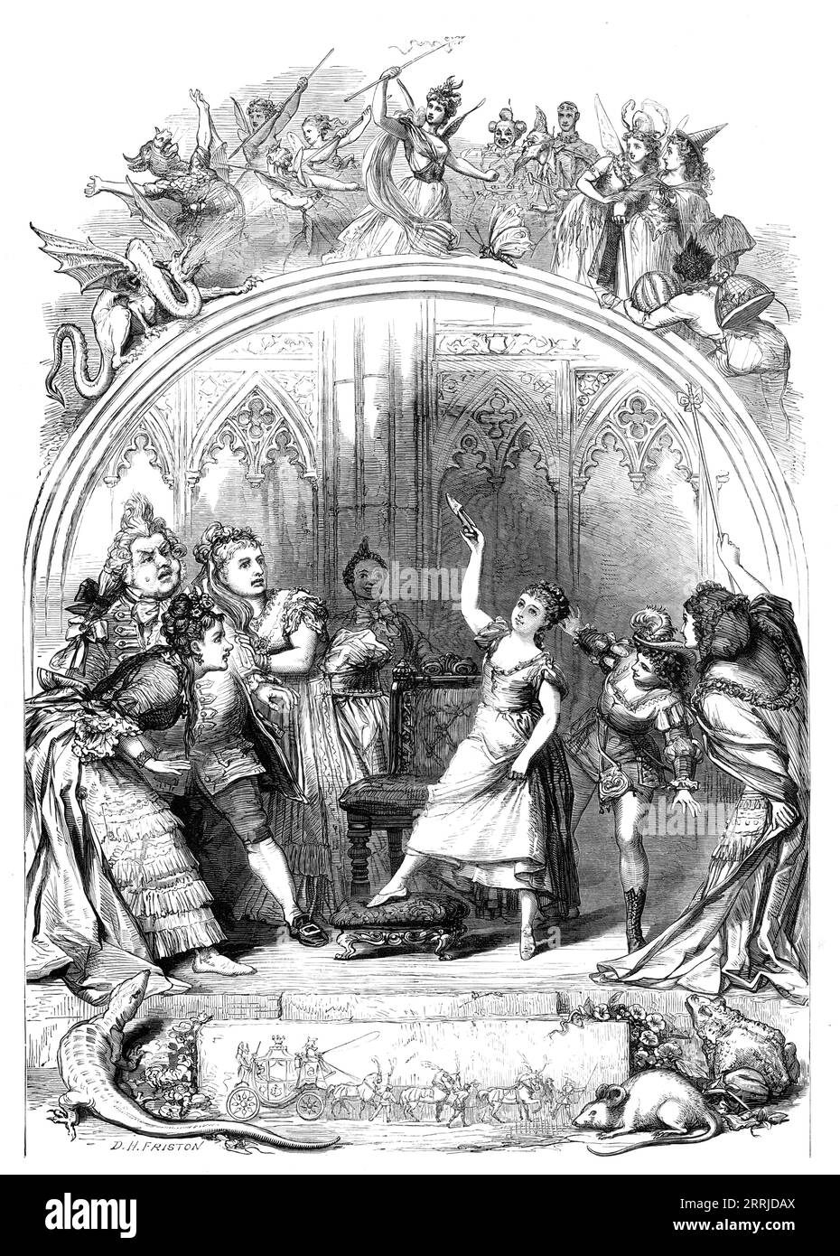 La Pantomime à Covent-Garden: "Cendrillon - le bal des papillons et la ...