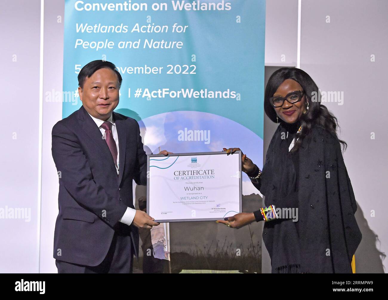 221111 -- GENÈVE, 11 novembre 2022 -- Musonda Mumba R, secrétaire ...