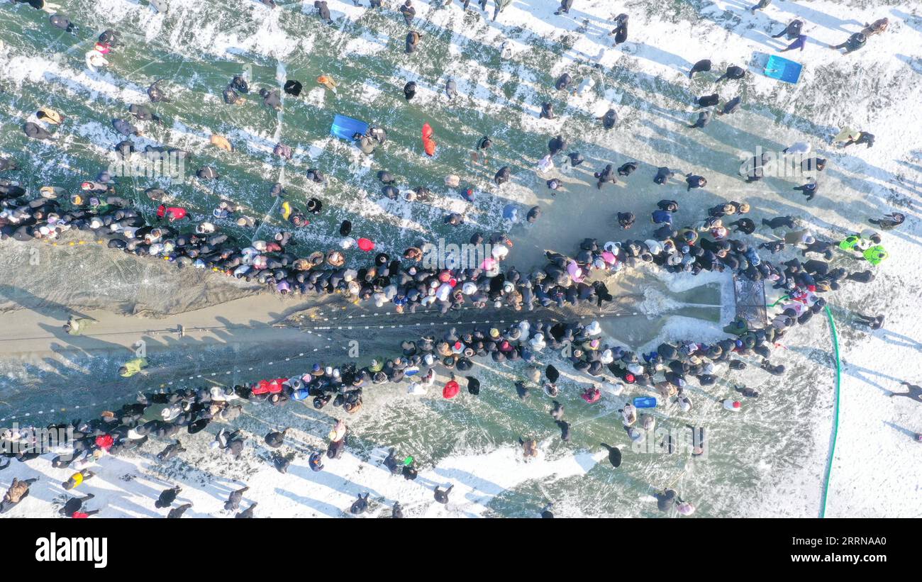 221228 -- SONGYUAN, le 28 décembre 2022 -- cette photo aérienne prise ...