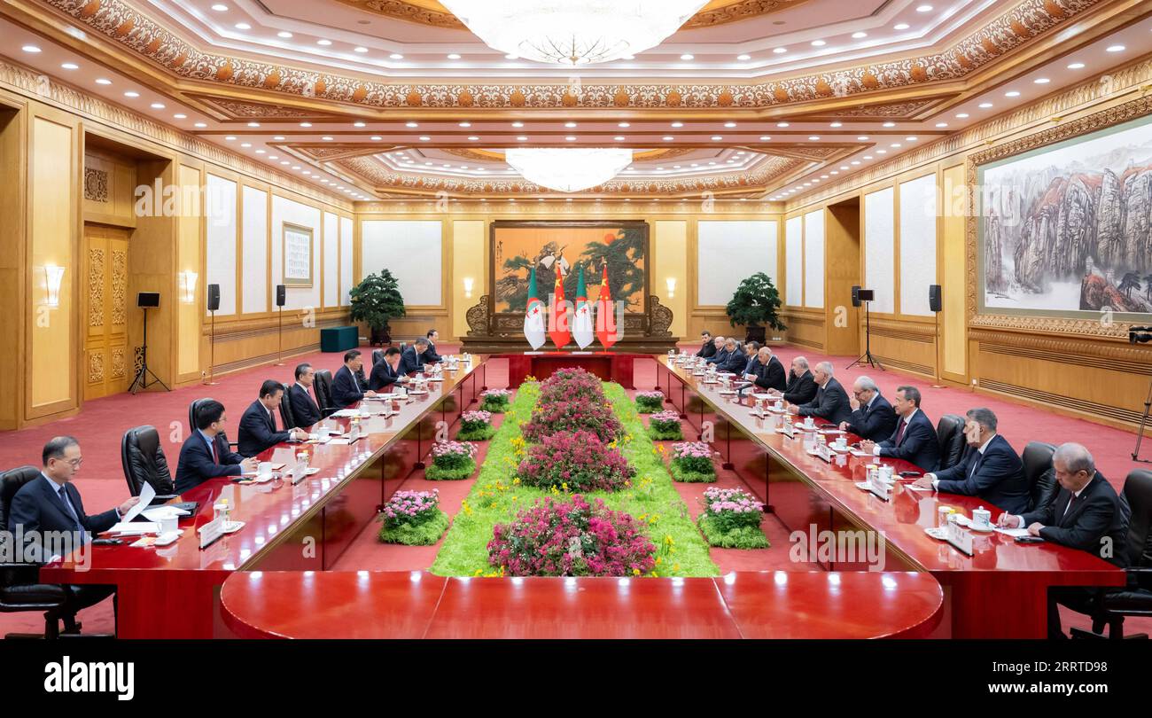 Algeria president Banque de photographies et d’images à haute ...